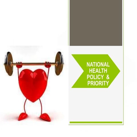 National health policy | PPTX