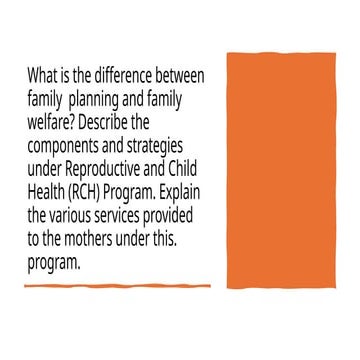 Rch programme in india | PPTX