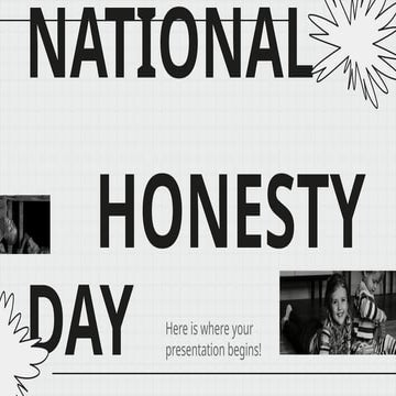 Embracing Integrity: Celebrating the National Day of Honesty | PPTX