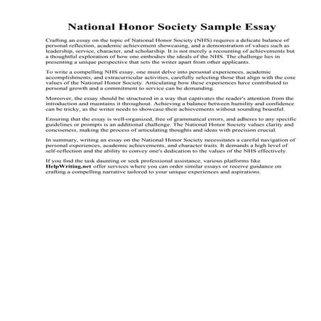 National Honor Society Sample Essay.pdf