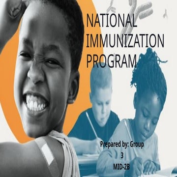 NATIONAL IMMUNIZATION PROGRAM.pptx………….. | PPTX
