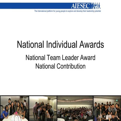 National Individual Awards | PPT