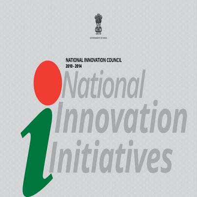 National Innovation Initiatives | PDF
