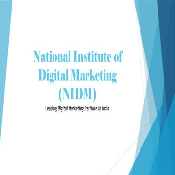 National Institute of Digital Marketing (NIDM) ppt.pptx