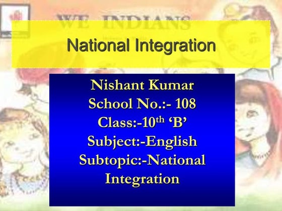 National Integration & Awareness.pptx
