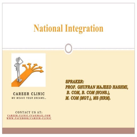 National integration | PPTX