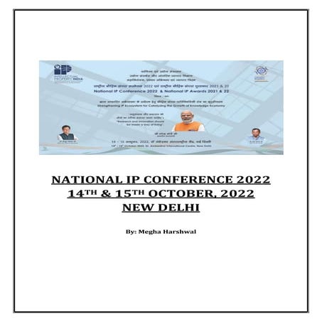 NATIONAL IP CONFERENCE | PDF | Business Expos & Conferences | Events