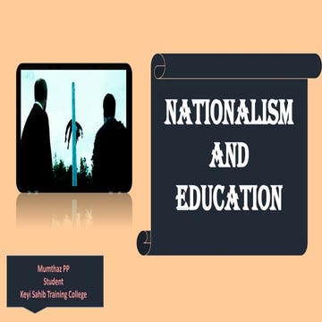 Nationalism and education | PDF