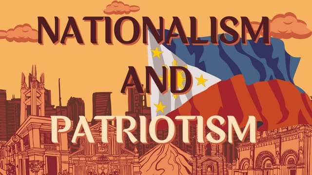 Patriotism | PPTX