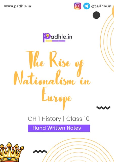 Nationalism in europe for class 10th ppt.pptx