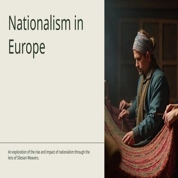 Nationalism in Europe And The Idea of Change | PPTX