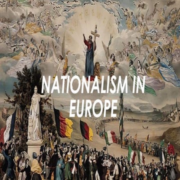 Nationalism In Europe Class - 10th | PPTX