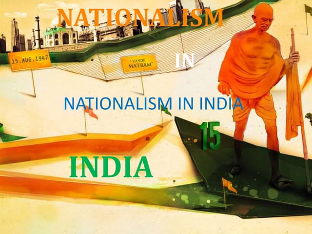 Nationalism In India ( Project) | PDF