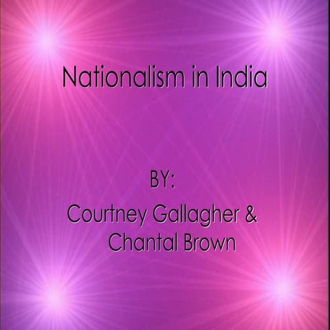Nationalism in India Class 10th Chapter SST | PPT