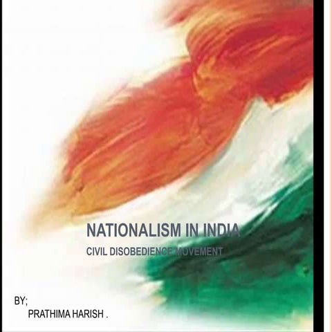 Nationalism in india now | PPT