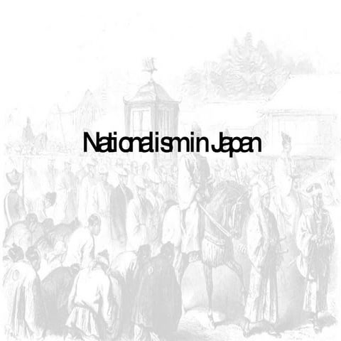 Nationalism In Japan | PPT