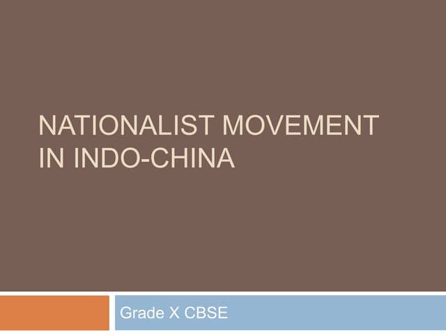 Nationalism In India ( Project) | PDF