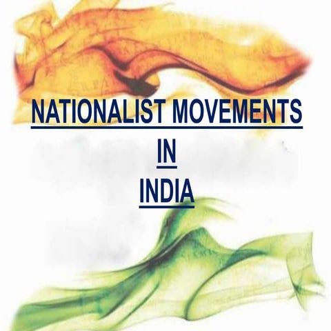 Nationalist movements in | PPTX