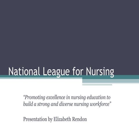 National leaguefornursing | PPT