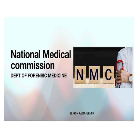 National medical commission .pdf. Forensic medicine | PDF