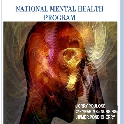 National mental health program | PPT