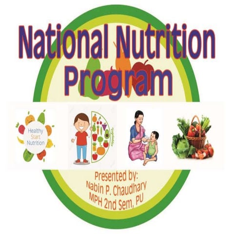 National nutrition program | PPTX