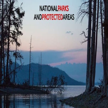 GEOGRAPHY YEAR 9 NATIONAL PARKS AND PROTECTED AREAS | PPTX