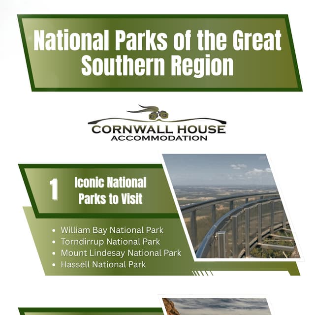 National Parks of the Great Southern Region | PDF