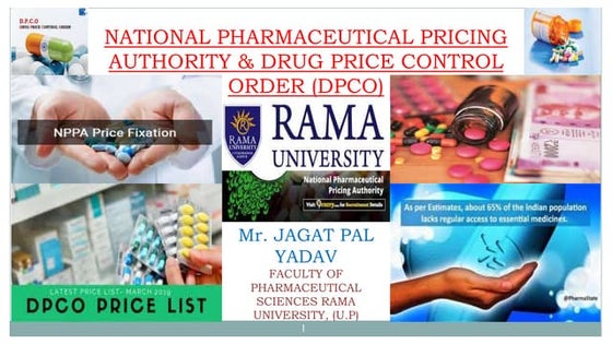 Drug Price Control Order -2013 | PPTX | Pharmaceutical Industry ...