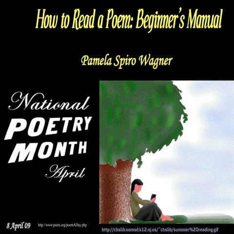 National Poetry Month 8 | PPT