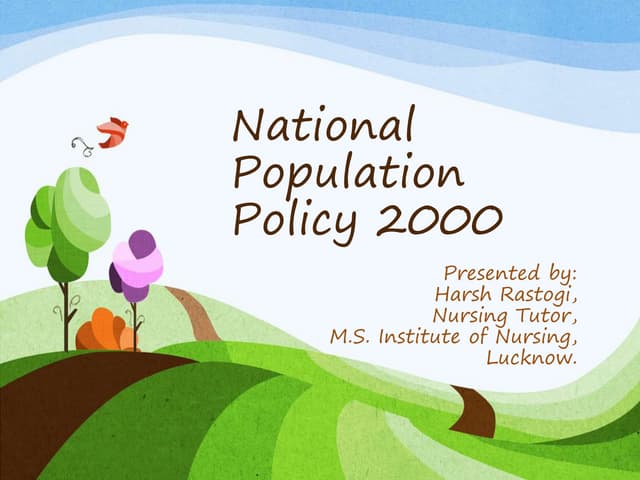 Population problem in india | PPTX