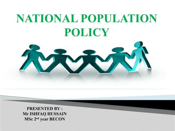 National Population Policy Pptx