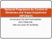 NPCBVI.pptx | Eye and Vision Conditions | Diseases and Conditions