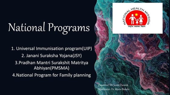 Universal immunization programme | PPT