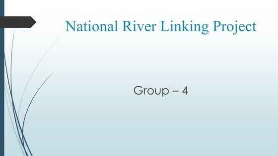 Inter-linking of Rivers | PPT