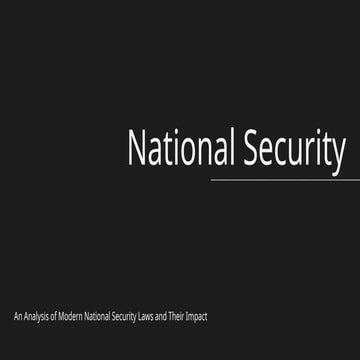 National Security. pptx | PPTX