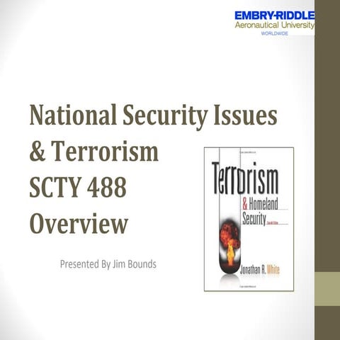 National security & terrorism overview (sample) | PPT