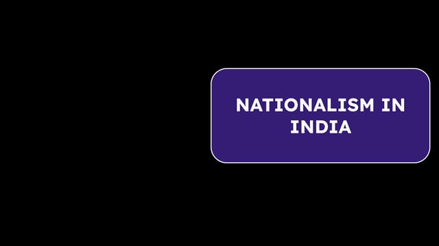Nationalism In India ( Project) | PDF