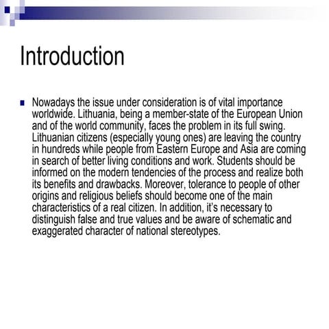 National Stereotypes | PPT