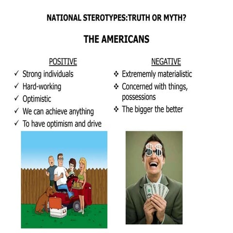 National sterotypes | PPT