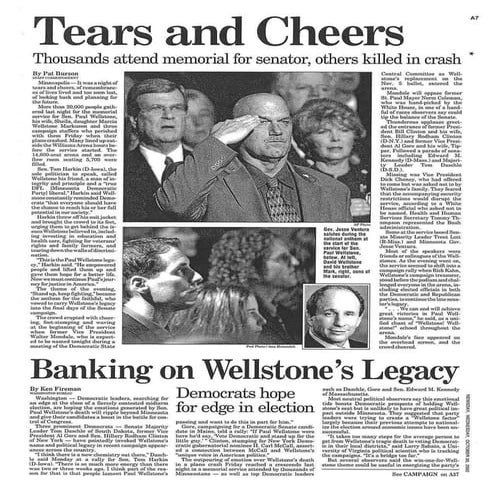 Writing sample: National news story | PDF