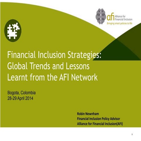 Financial Inclusion Strategies: Global Trends and Lessons Learned from ...