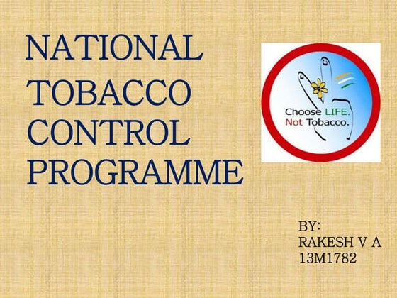 National Tobacco control programme NTCP.pptx