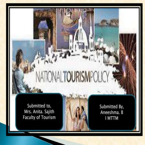 National tourism policy | PPTX