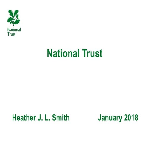 National Trust 'For Everyone' strategy | PPT