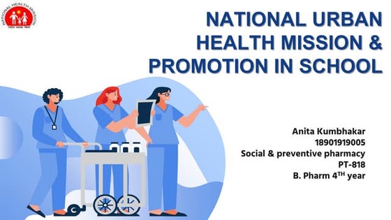 National urban health mission | PPTX
