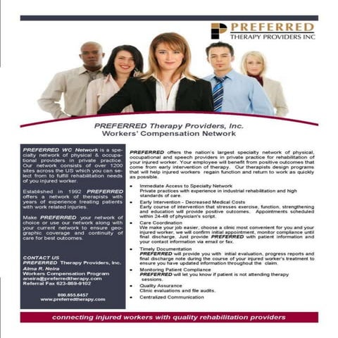 PREFERRED Workers Compensation Network | PPTX