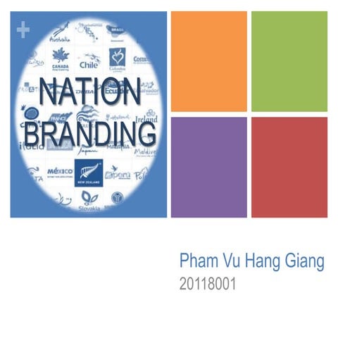A brief introduction to Nation branding | PPTX