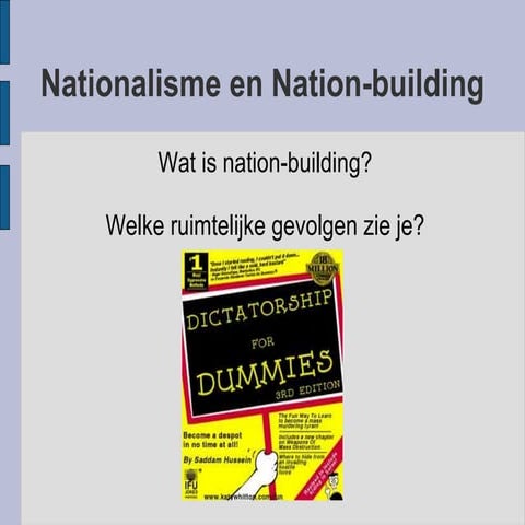 Nationbuilding | PPT