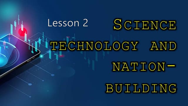 SCIENCE TECHNOLOGY AND NATION BUILDING - LESSON 2 (2).pdf